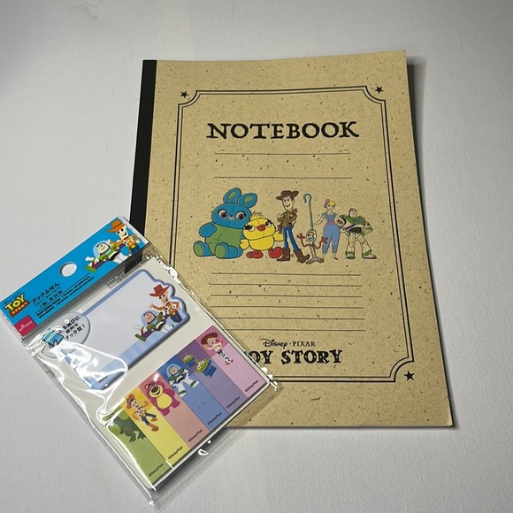 Disney | Office | Disney Toy Story Notebook Book Annotation Sticky ...
